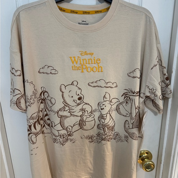 Disney | Tops | Disney Winnie The Pooh Beige Tshirt | Poshmark